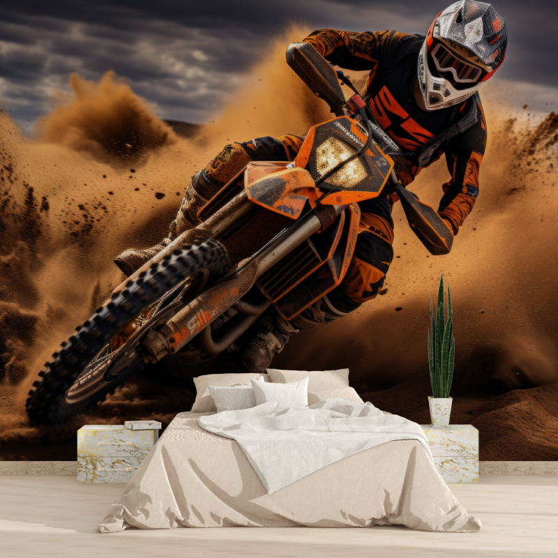 KTM Motocross Wallpaper | Murals Wallpaper