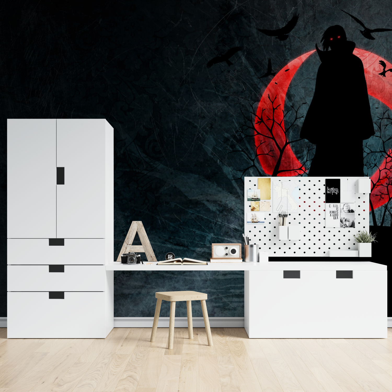 Papier Peint Naruto Itachi Ado | Wall Mural