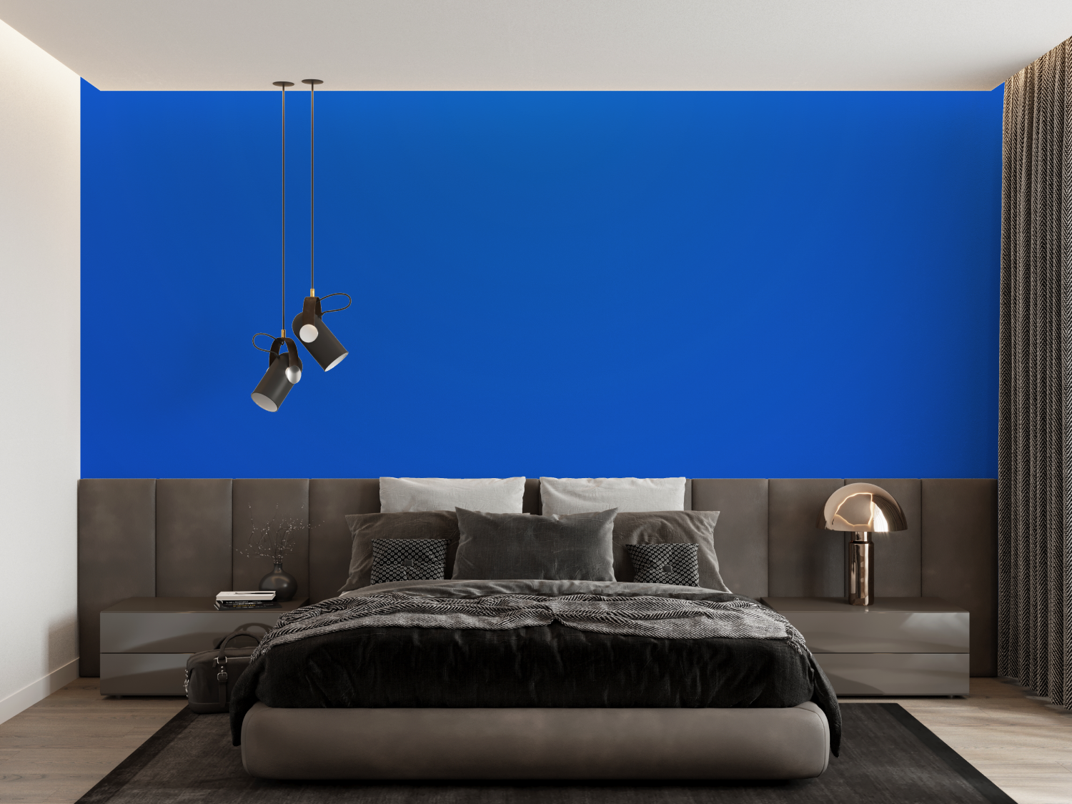 Electric Blue Wallpaper | Murals Wallpaper