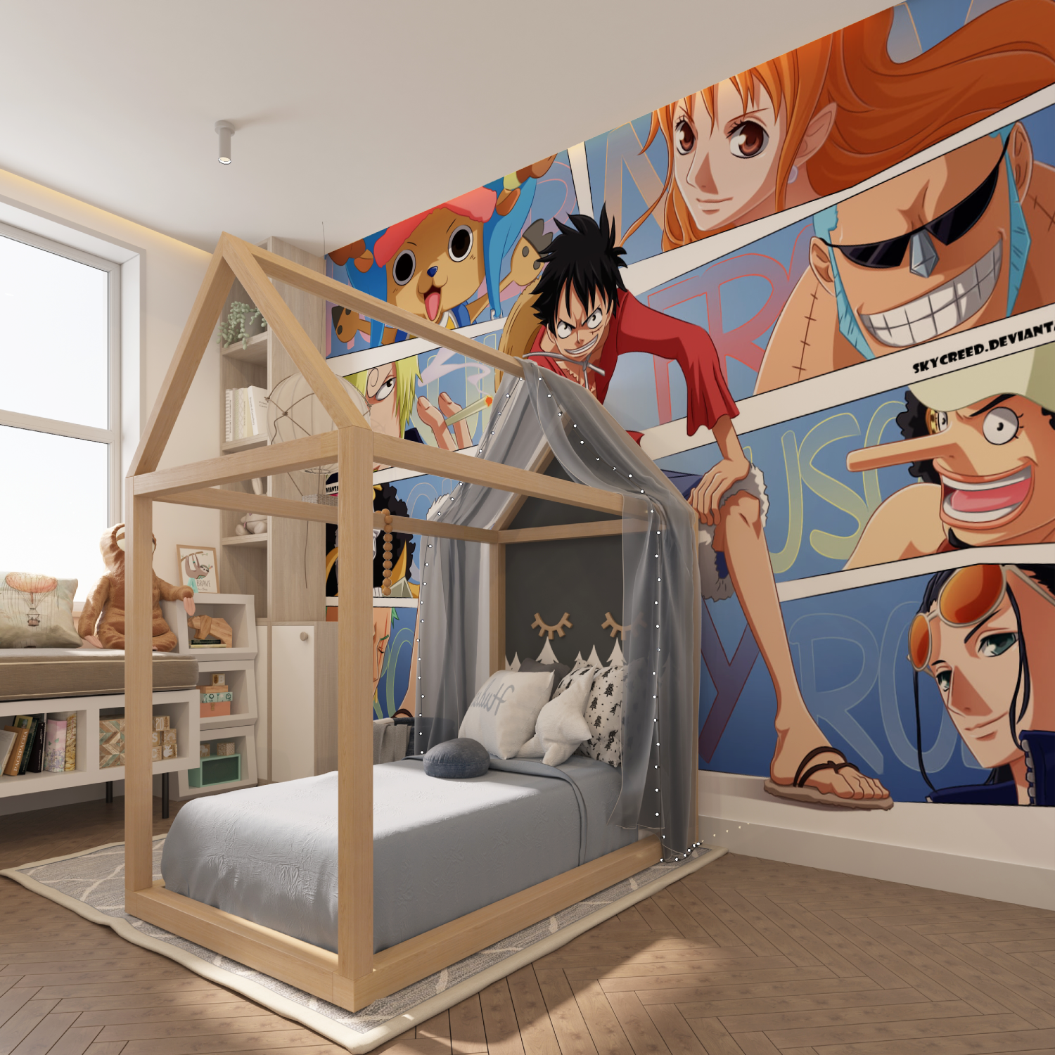 One Piece Mural Wallpaper | Murals Wallpaper